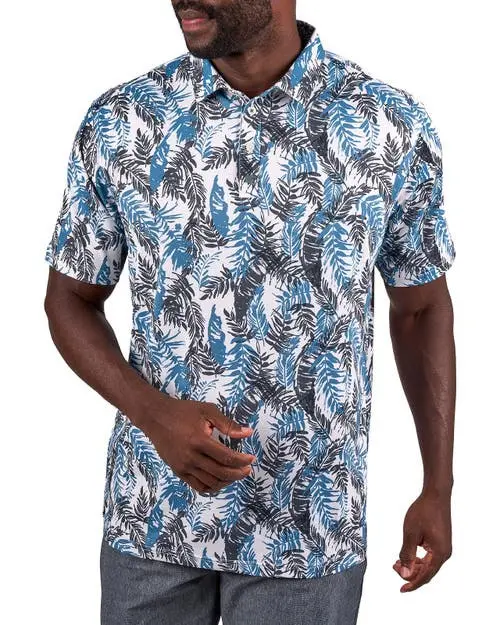 BLACK CLOVER Hidden Clover Polo /moody Blue