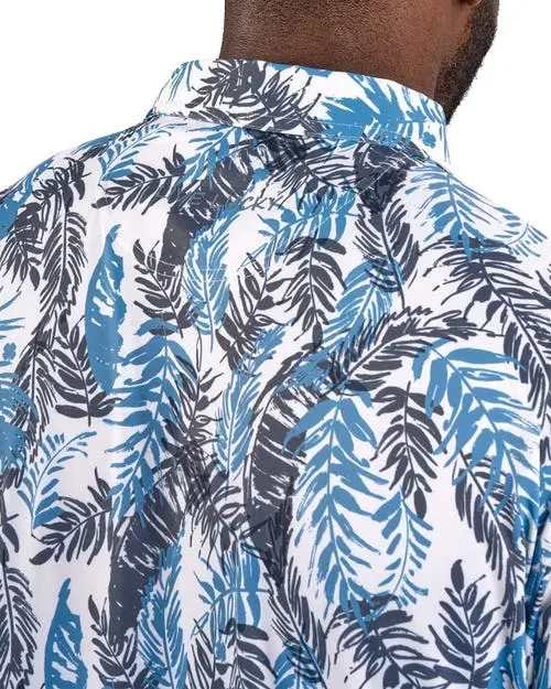 BLACK CLOVER Hidden Clover Polo /moody Blue