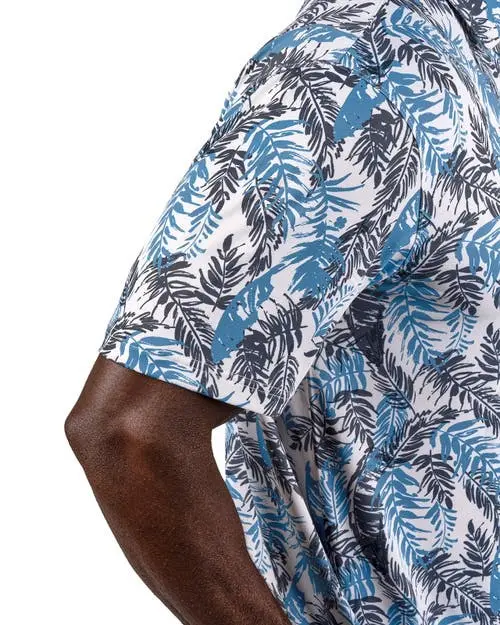 BLACK CLOVER Hidden Clover Polo /moody Blue