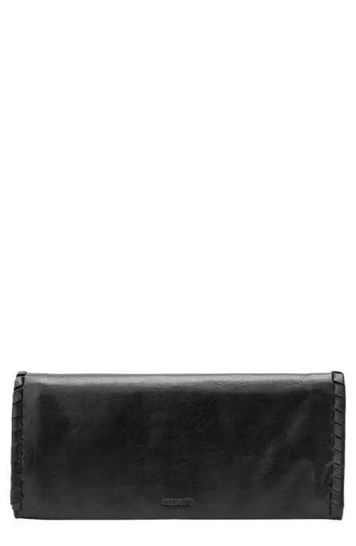 ALLSAINTS Esme Whipstitch Continental Leather Wallet
