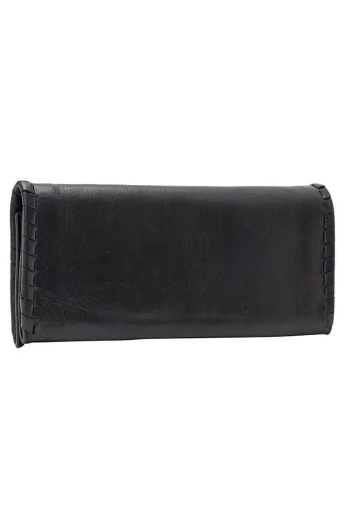 ALLSAINTS Esme Whipstitch Continental Leather Wallet