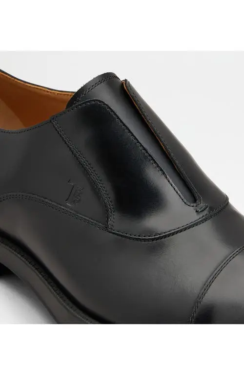 TOD'S Elasticated Cap Toe Oxford