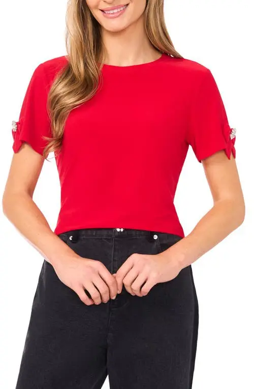 CECE DUPRAZ Bow Sleeve T-shirt