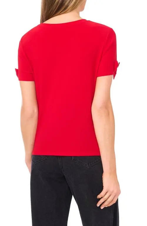 CECE DUPRAZ Bow Sleeve T-shirt