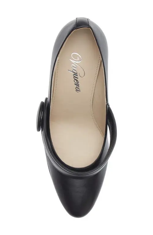 Vaquera Leather Wedge Pump