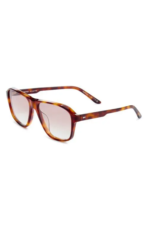 Oliver Spencer X Khaite 56mm Gradient Aviator Sunglasses