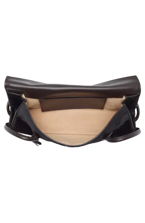 Alaïa Medium Teckel Flap Calf Hair Shoulder Bag