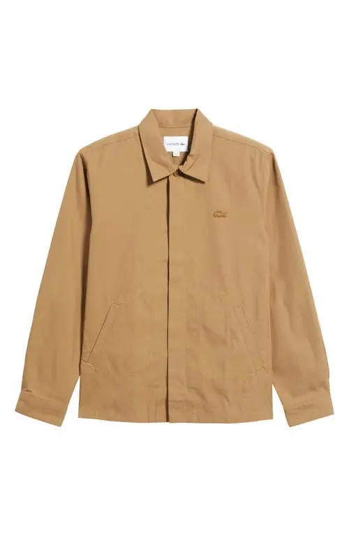 Lacoste Cotton Blend Overshirt