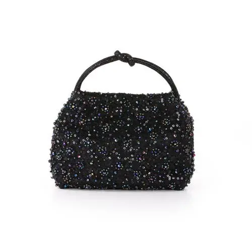Badgley Mischka Gigi Confetti Top Handle - Black
