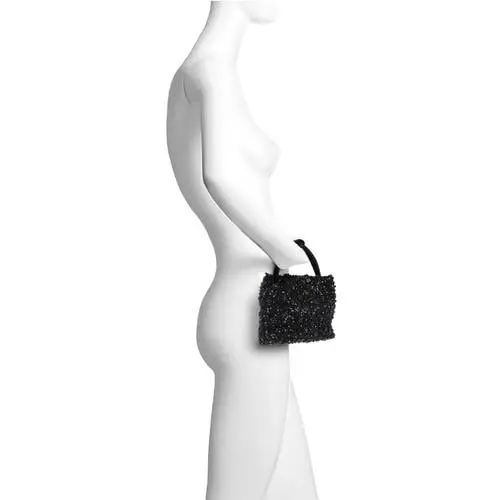 Badgley Mischka Gigi Confetti Top Handle - Black