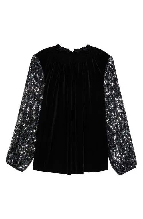 SUGARLIPS Michelle Velvet Top