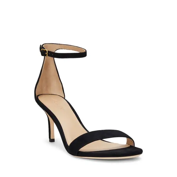 Ralph Lauren Allie Mid-heel Suede Sandal