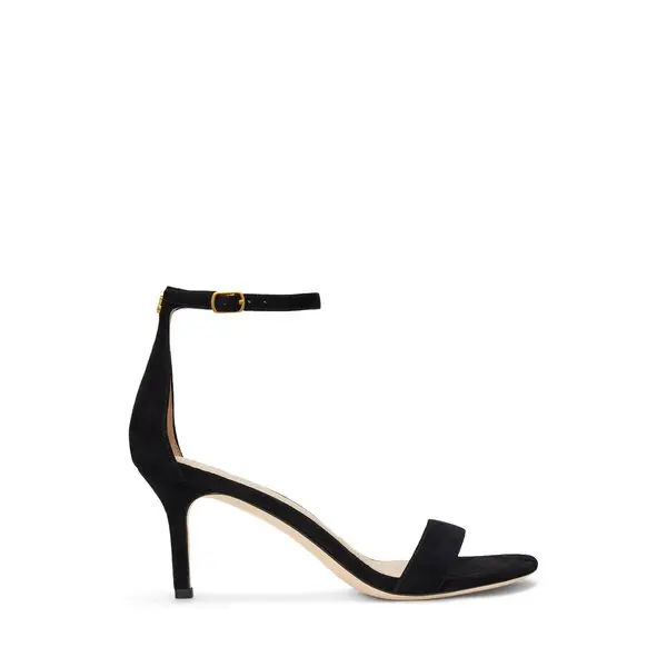 Ralph Lauren Allie Mid-heel Suede Sandal