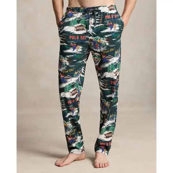 Ralph Lauren Print Jersey Pajama Pant