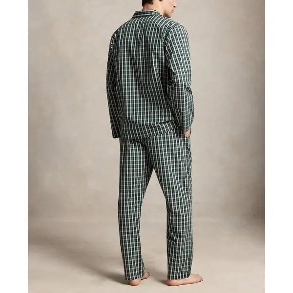 Ralph Lauren Plaid Cotton Pajama Set