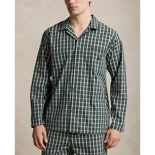 Ralph Lauren Plaid Cotton Pajama Set