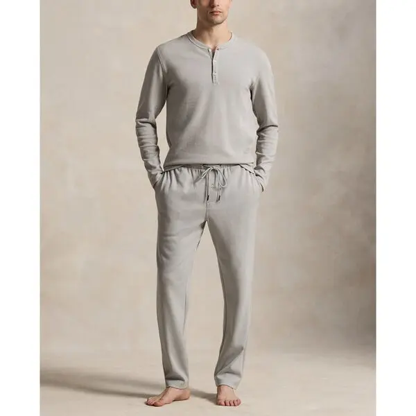 Ralph Lauren Herringbone-knit Pajama Pant