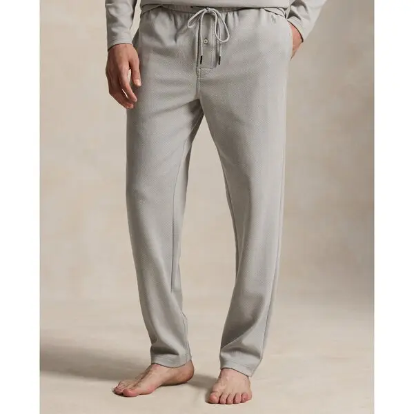 Ralph Lauren Herringbone-knit Pajama Pant