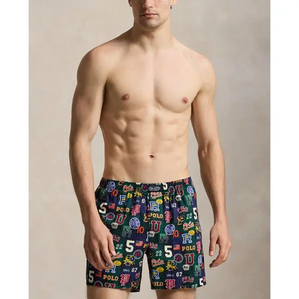 Ralph Lauren Cotton Flannel Boxer - Multi
