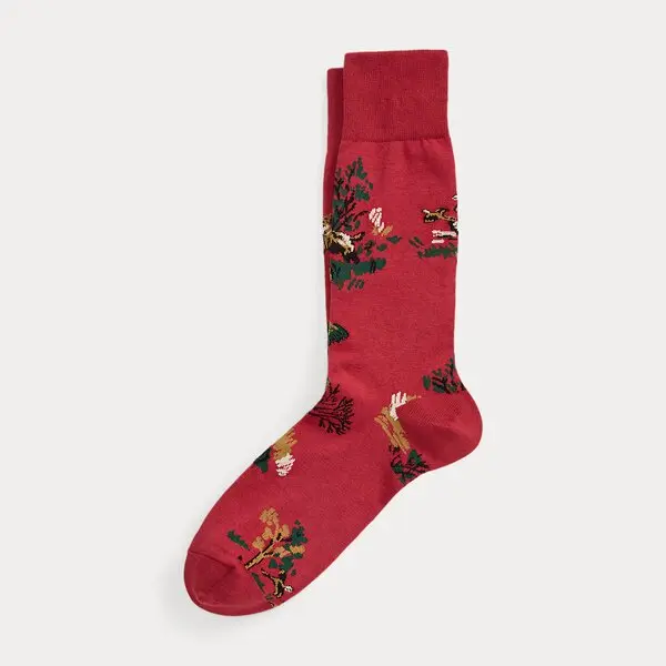 Ralph Lauren Graphic Trouser Socks