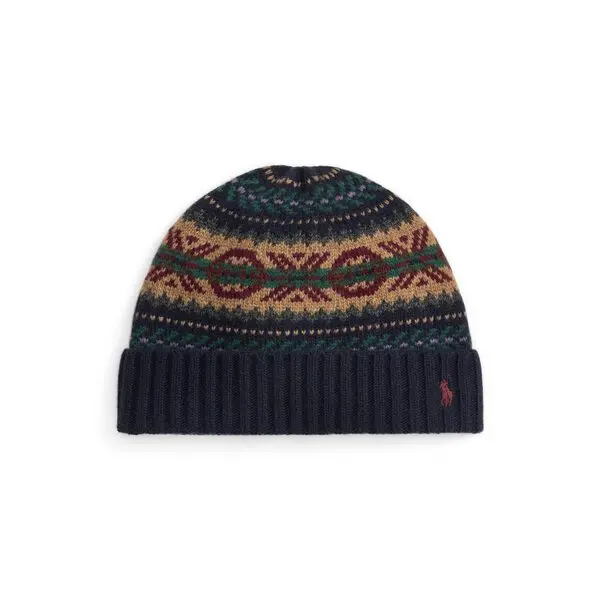 Ralph Lauren Fair Isle Wool-blend Beanie