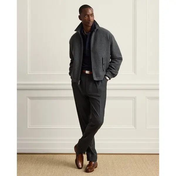 Ralph Lauren Relaxed Fit Cashmere-blend Popover Shirt