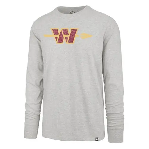 '47 Washington Commanders Premier Franklin Long Sleeve T-shirt - Gray
