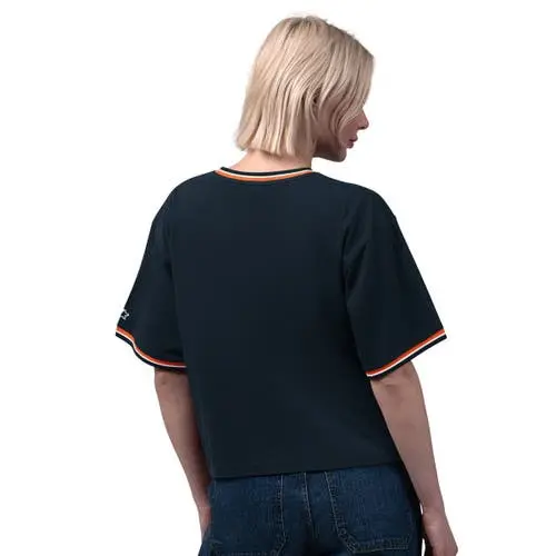 STARTER Chicago Bears Ace Cropped T-shirt
