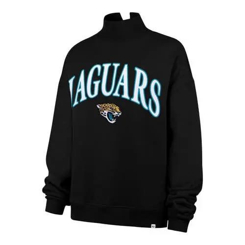 '47 Jacksonville Jaguars Oversized Vantage Mock Neck Sweatshirt