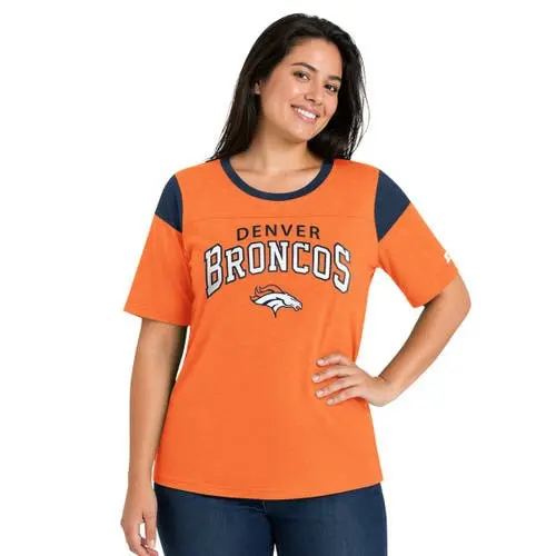 STARTER Denver Broncos Linebacker Slub T-shirt