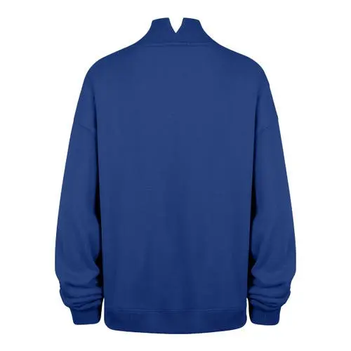 '47 Texas Rangers Oversized Vantage Mock Neck Sweatshirt - Royal