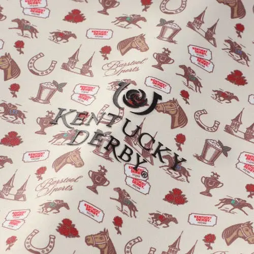 BARSTOOL GOLF Kentucky Derby Roses Printed Polo