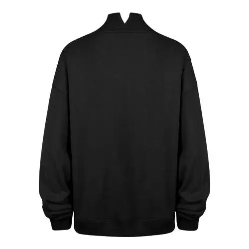 '47 Cincinnati Bengals Oversized Vantage Mock Neck Sweatshirt - Black