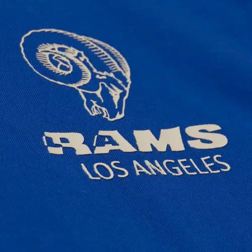 Mitchell & Ness Los Angeles Rams Core Essentials Micro Logo T-shirt