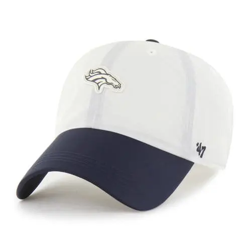 '47 Denver Broncos Modernia Clean Up Adjustable Hat - Cream