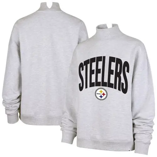 '47 Pittsburgh Steelers Subtle Muse Mock Neck Sweatshirt