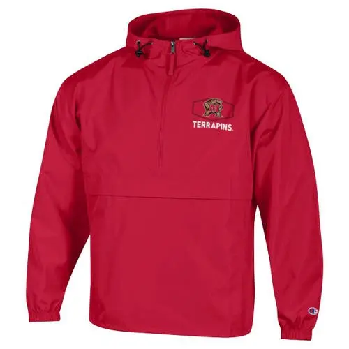 Champion Maryland Terrapins Delay Packable Half-zip Jacket