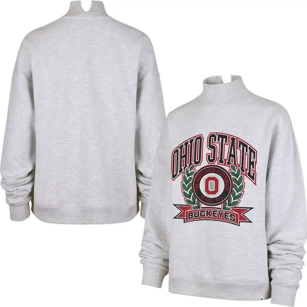 '47 Ohio State Buckeyes Laurel Arch Mock Neck Sweatshirt