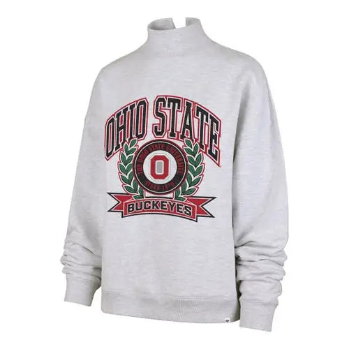 '47 Ohio State Buckeyes Laurel Arch Mock Neck Sweatshirt