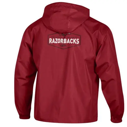 Champion Arkansas Razorbacks Delay Packable Half-zip Jacket
