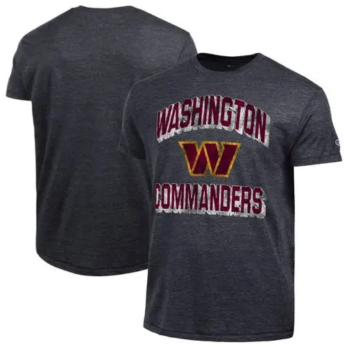 Champion Washington Commanders Ultimate Tri-blend T-shirt - Black