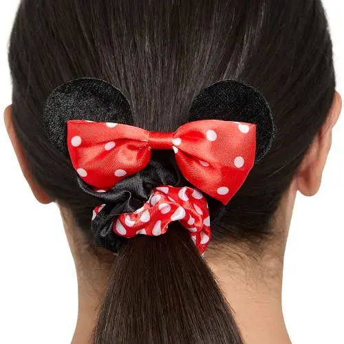 Disney Minnie Mouse Scrunchies 3-piece Official License