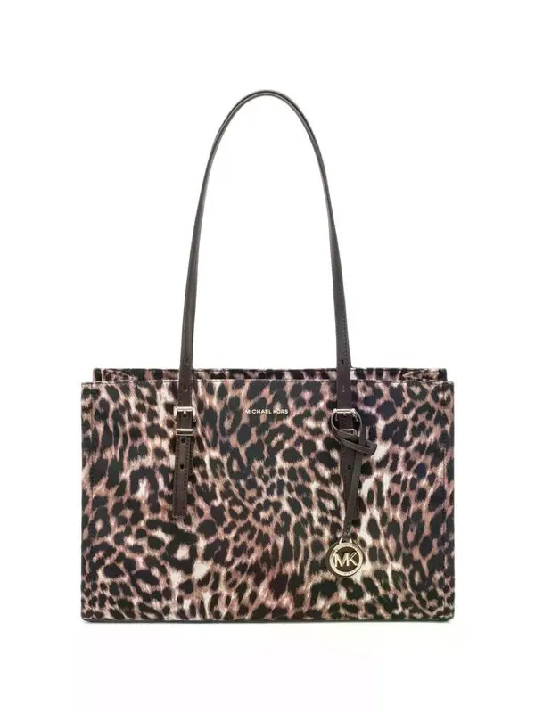 Michael Kors Leopard-print Tote Bag - Neutrals