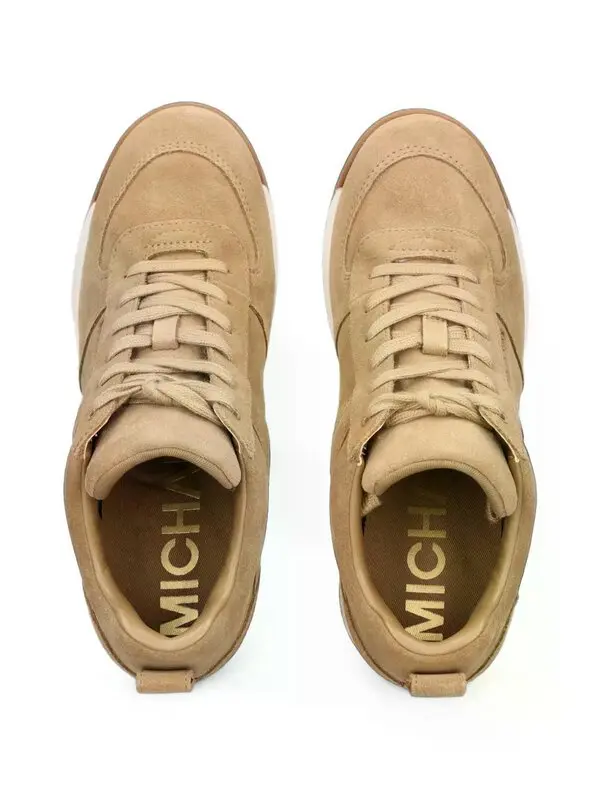 Michael Kors Nikko S2 Suede Wedge Trainer