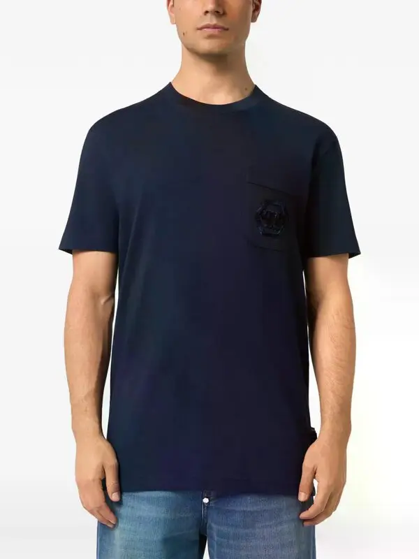 Philipp Plein Logo-patch Pocket T-shirt