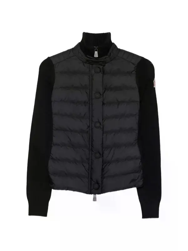 Moncler Quilted Panel-knit Jacket