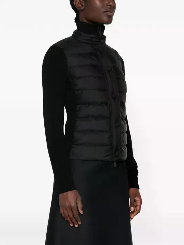 Moncler Quilted Panel-knit Jacket