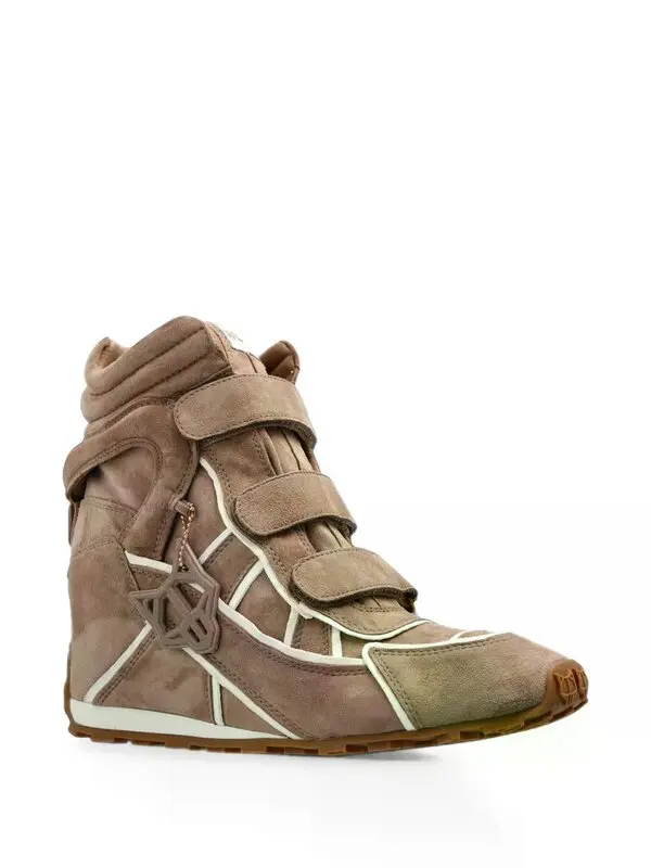 NAKED WOLFE Element Touch-strap Sneakers - Neutrals