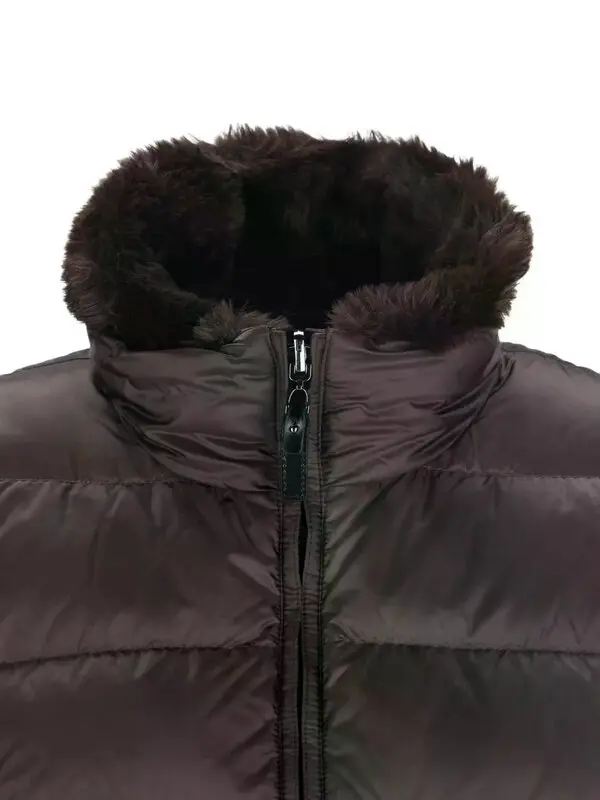 Max Mara Reversible Padded Horizontal-quilted Gilet