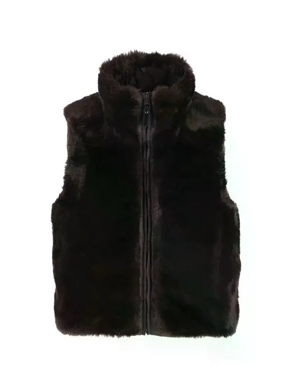 Max Mara Reversible Padded Horizontal-quilted Gilet